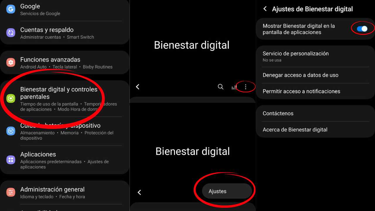 Bienestar digital en Android: modos y funciones para ti