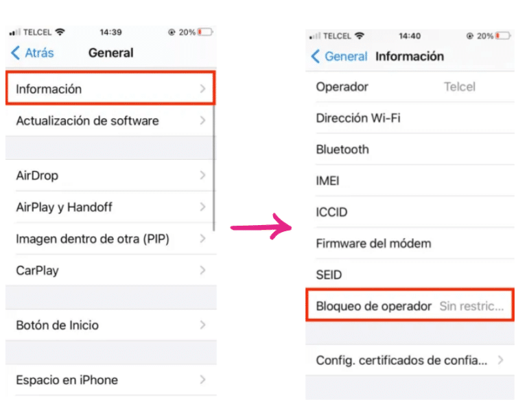 ¿Cómo saber si mi iPhone está liberado y qué hacer si no?