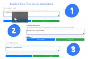 Traductor de Binario a Texto: Conversor Interactivo Online